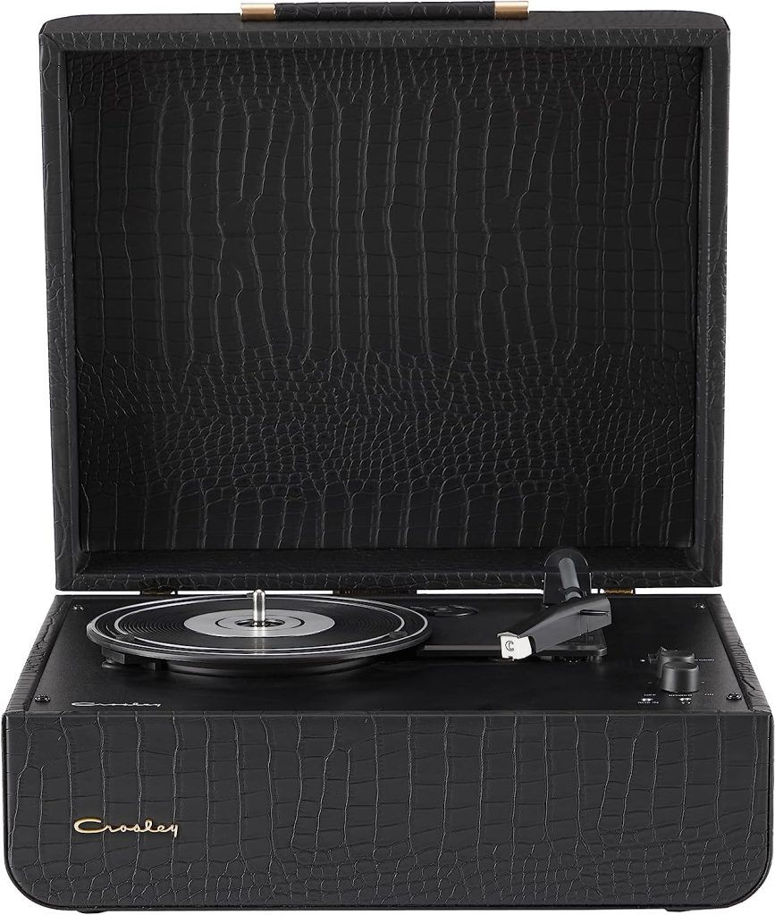 Crosley CR6255A-FG Mercury Vintage 3-Speed Bluetooth in/Out Turntable ...