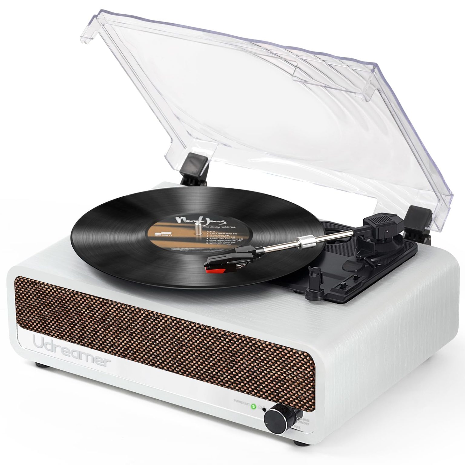 Vinyl Record Player with Speaker Vintage Turntable Portable Vinyl ...