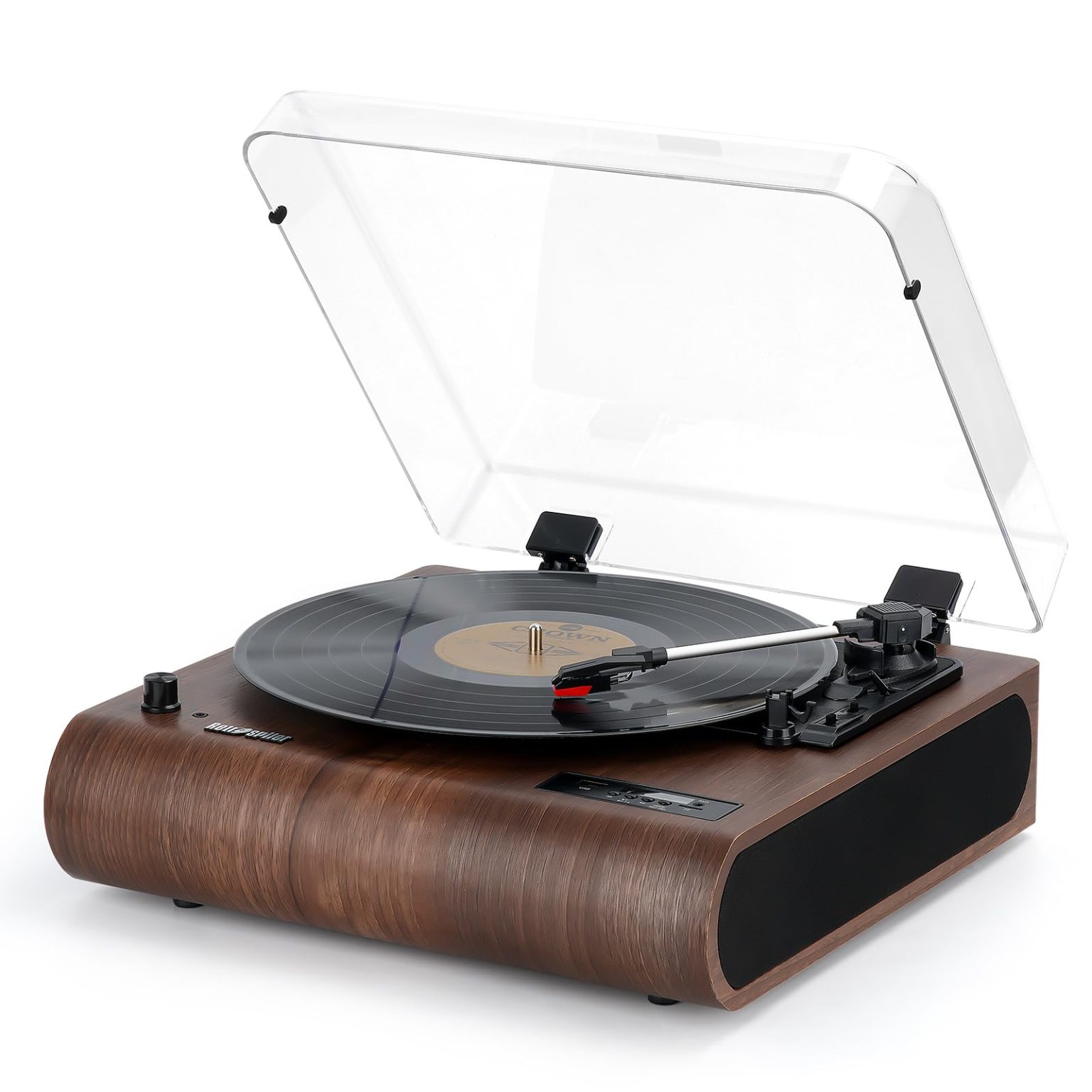 Retrospiler Record Player, 3 Speed Bluetooth Turntable with Built-in ...