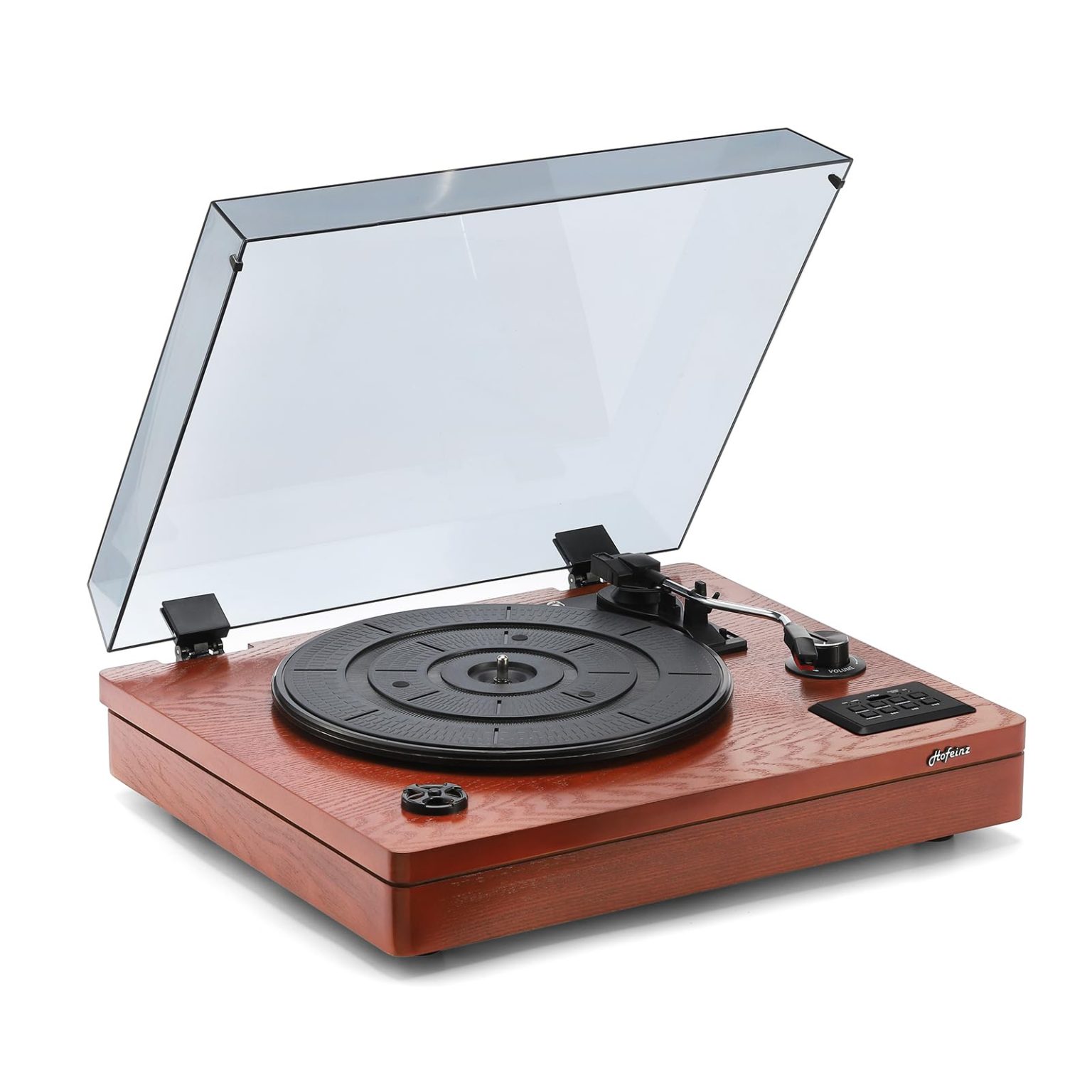 LP&No.1 Record Player, Wireless Turntable with Stereo Bookshelf ...