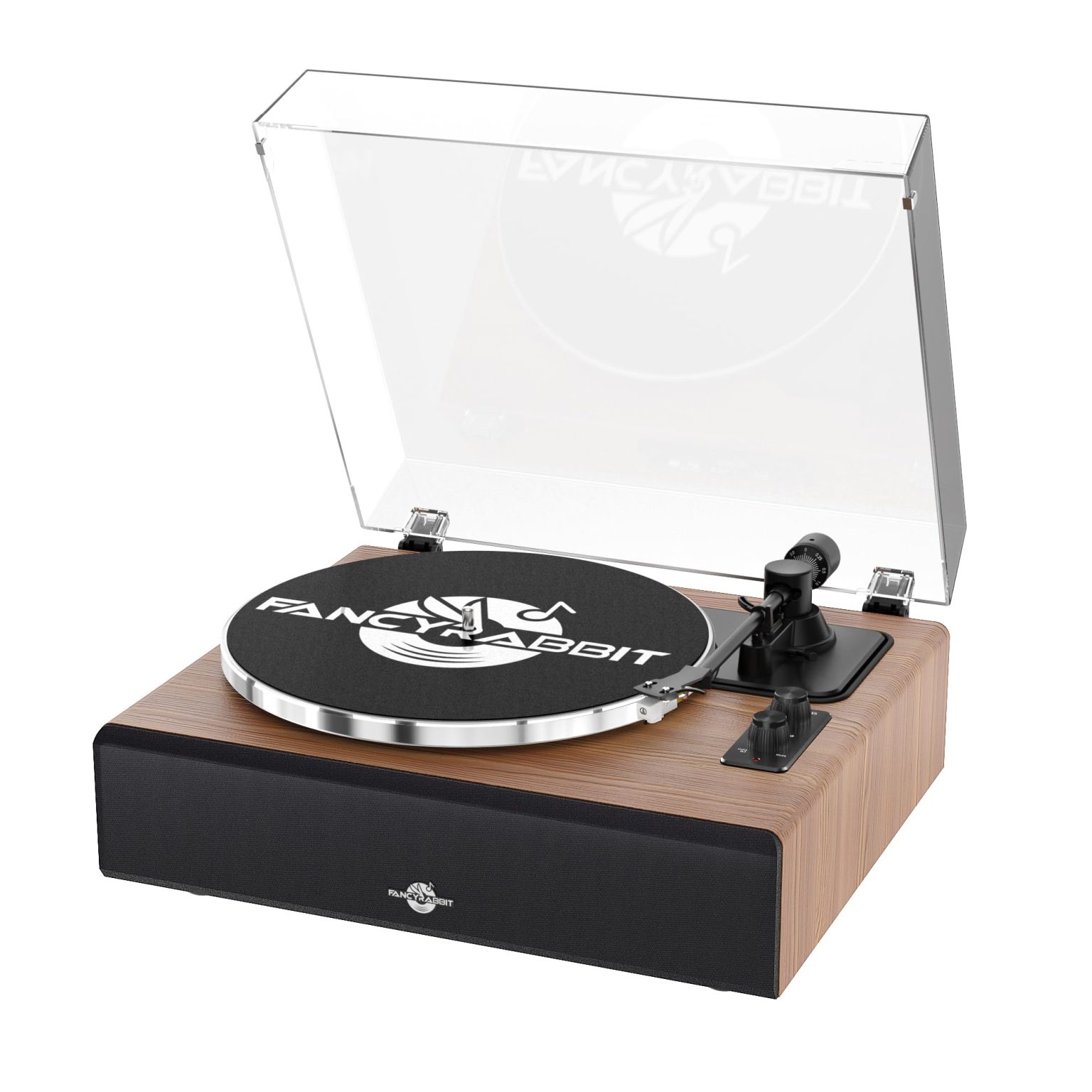 FancyRabbit Vinyl Record Player with Speakers,High Fidelity Turntables ...