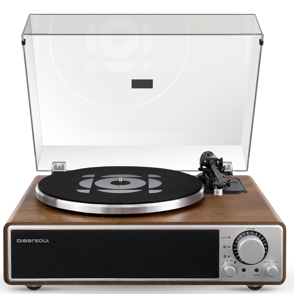 FancyRabbit Vinyl Record Player with Speakers,High Fidelity Turntables ...