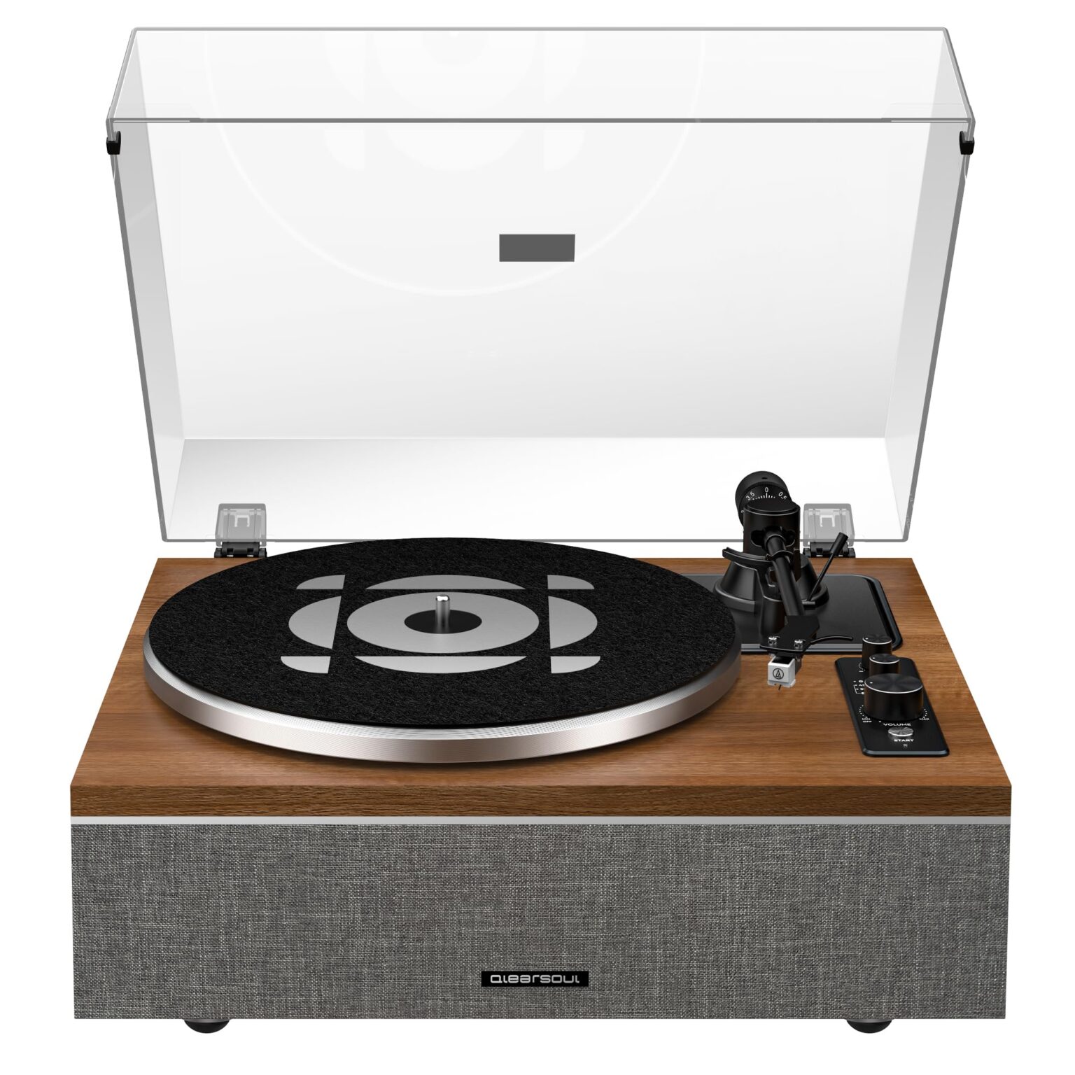 SeeYing Turntable Vinyl Record Player Bluetooth Output Built-in Preamp ...