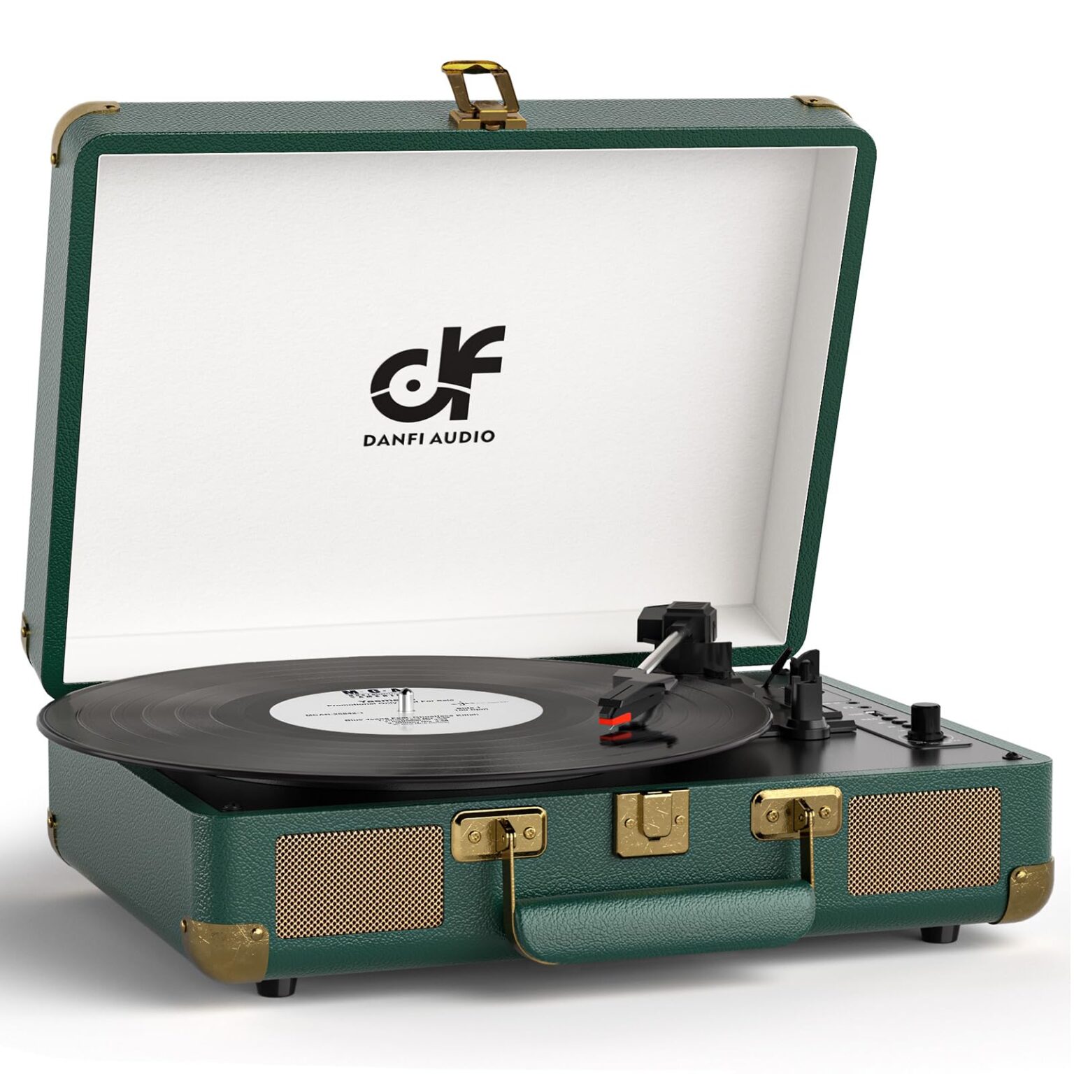 SeeYing Turntable Vinyl Record Player Bluetooth Output Built-in Preamp ...