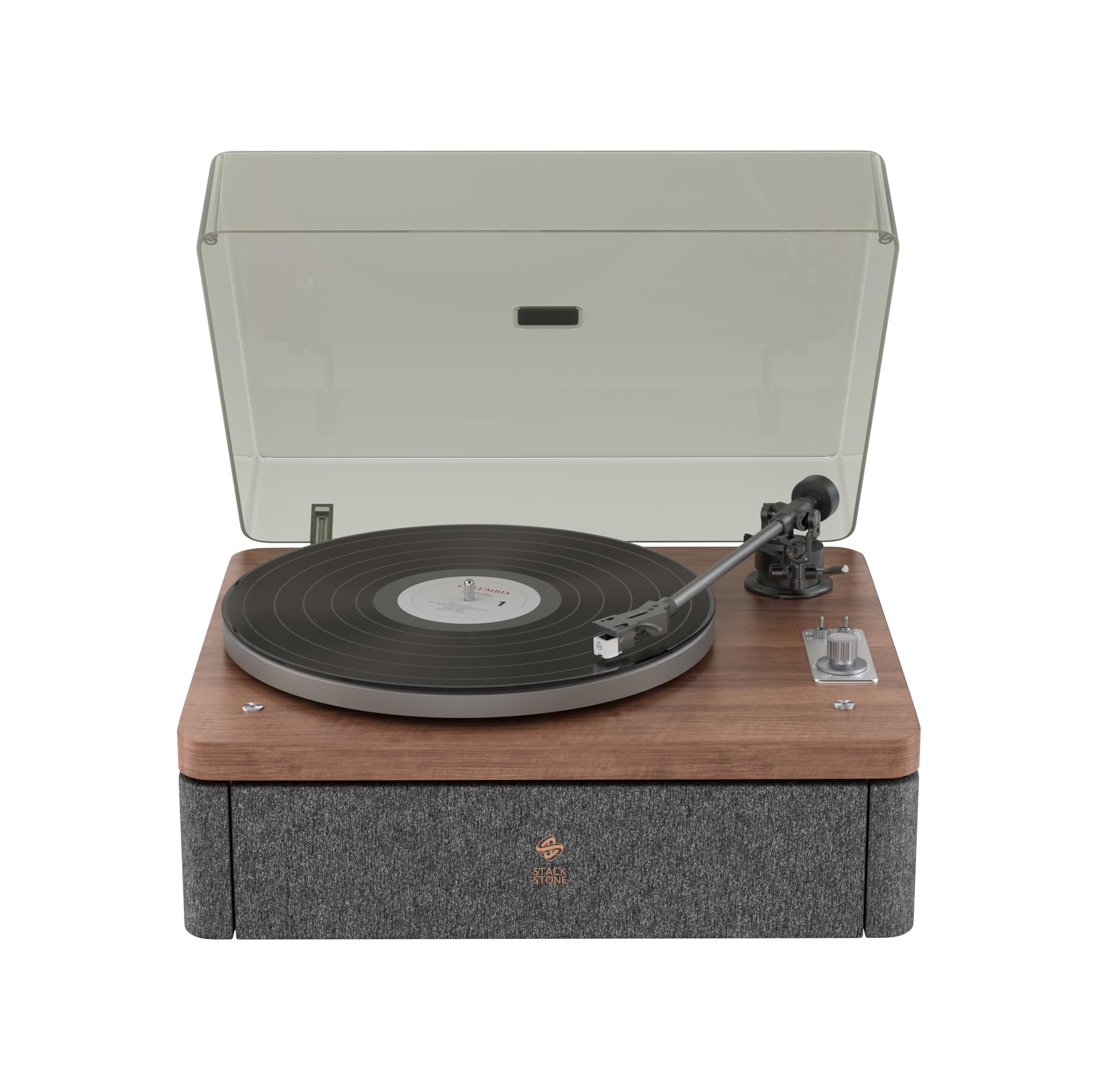 Stack Stone DS07 High Fidelity Vinyl Record Player with Built-in ...